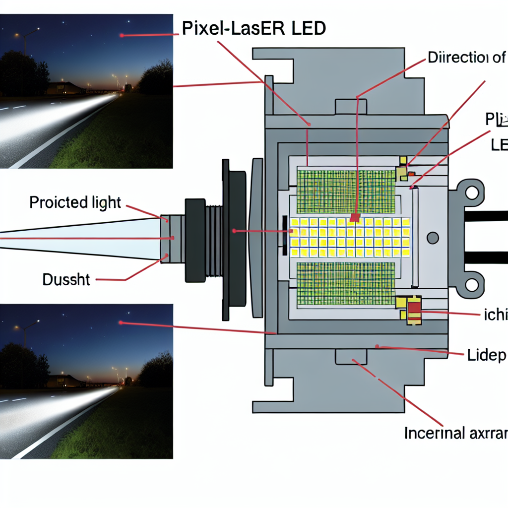 Hvordan fungerer Pixel-Laser LED frontlykter ? - Teknologihverdag.no
